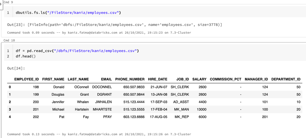 Solved: i am trying to read csv file using databricks, i a ...