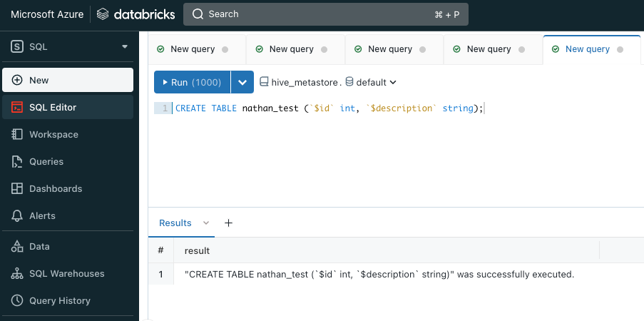 Solved: Databricks SQL - Unable to Escape Dollar Sign ... Solved: Databricks SQL - Unable to Escape Dollar Sign ...