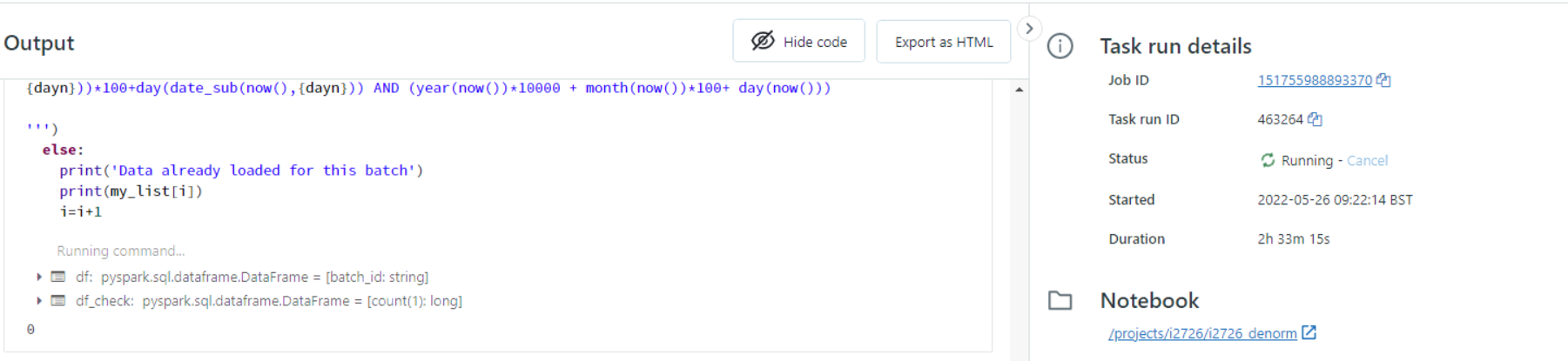 How Can We Sort The Timeout Issue In Databricks Databricks Community 4581