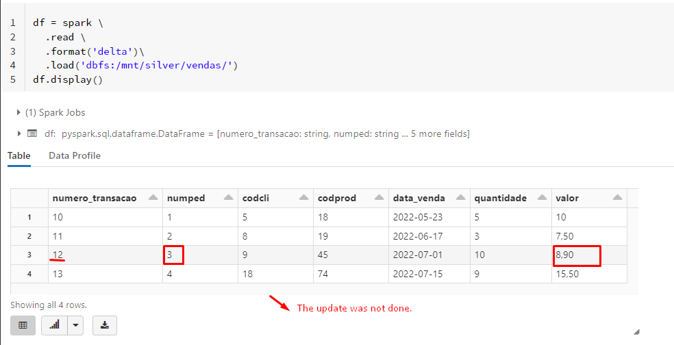 Solved: Delta table upsert - databricks community - Databricks Community - 34269