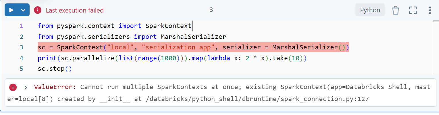 Pyspark serialization - Databricks Community - 75339