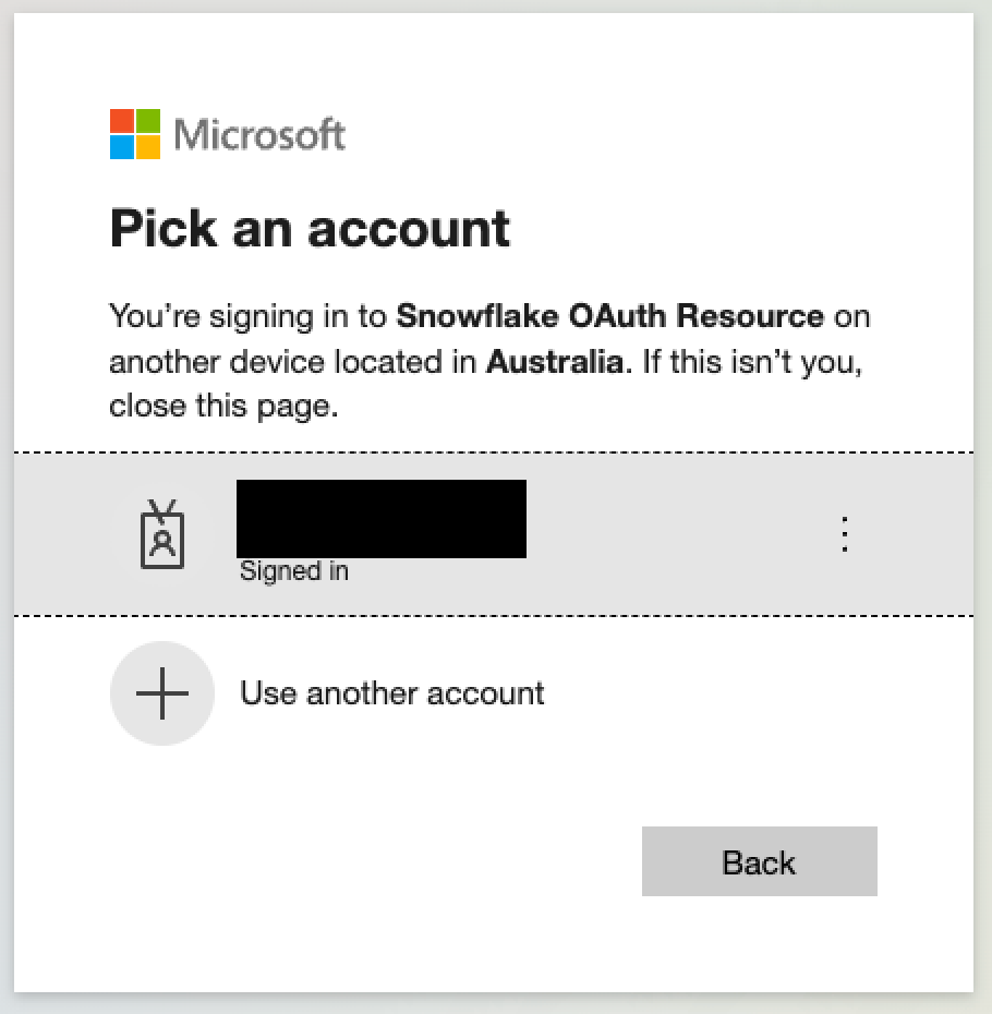 Connecting to Snowflake using an SSO user from Azu... - Databricks ...
