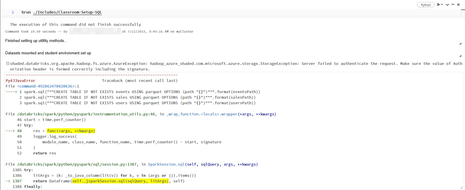 Databricks Academy Course Issue | Apache Spark Pro... - Databricks Community - 37511