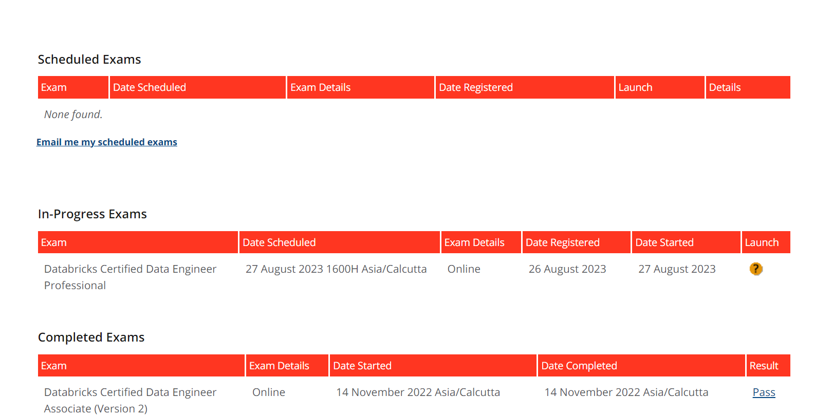 Solved Databricks Exam Got Suspended Databricks Community 42092