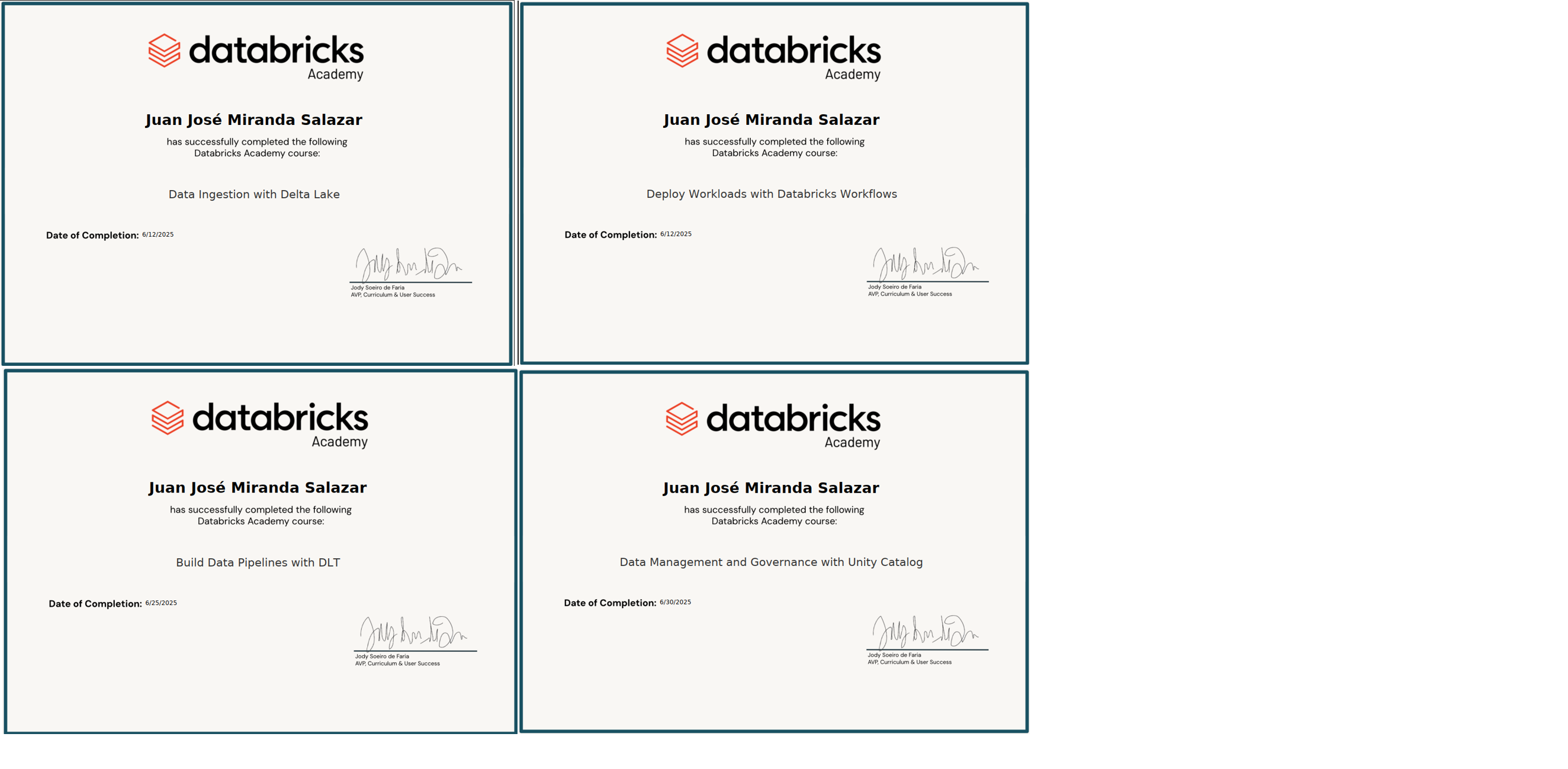 Re: DAIS 2025 Virtual Learning Festival: 11 June -... - Page 11 - Databricks Community - 119323